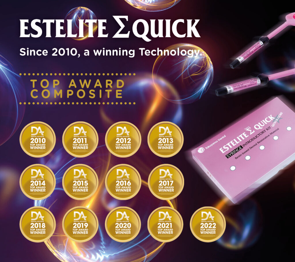 Perfect smiles in a jiffy! Discover Estelite Sigma Quick